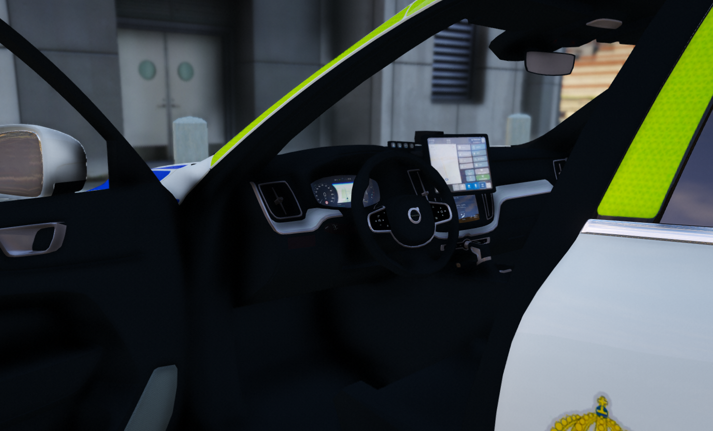 -22 Volvo XC60 Polisbil – Elle Modding